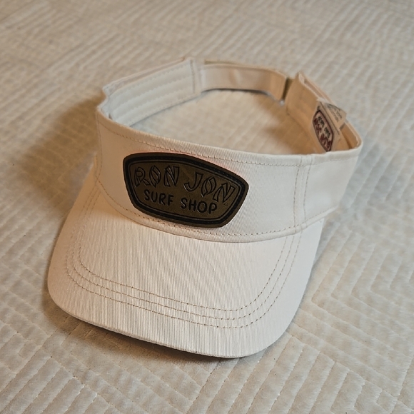 Ron Jon | Accessories | Ron Jon Leather Patch Stone Visor Adjustable ...